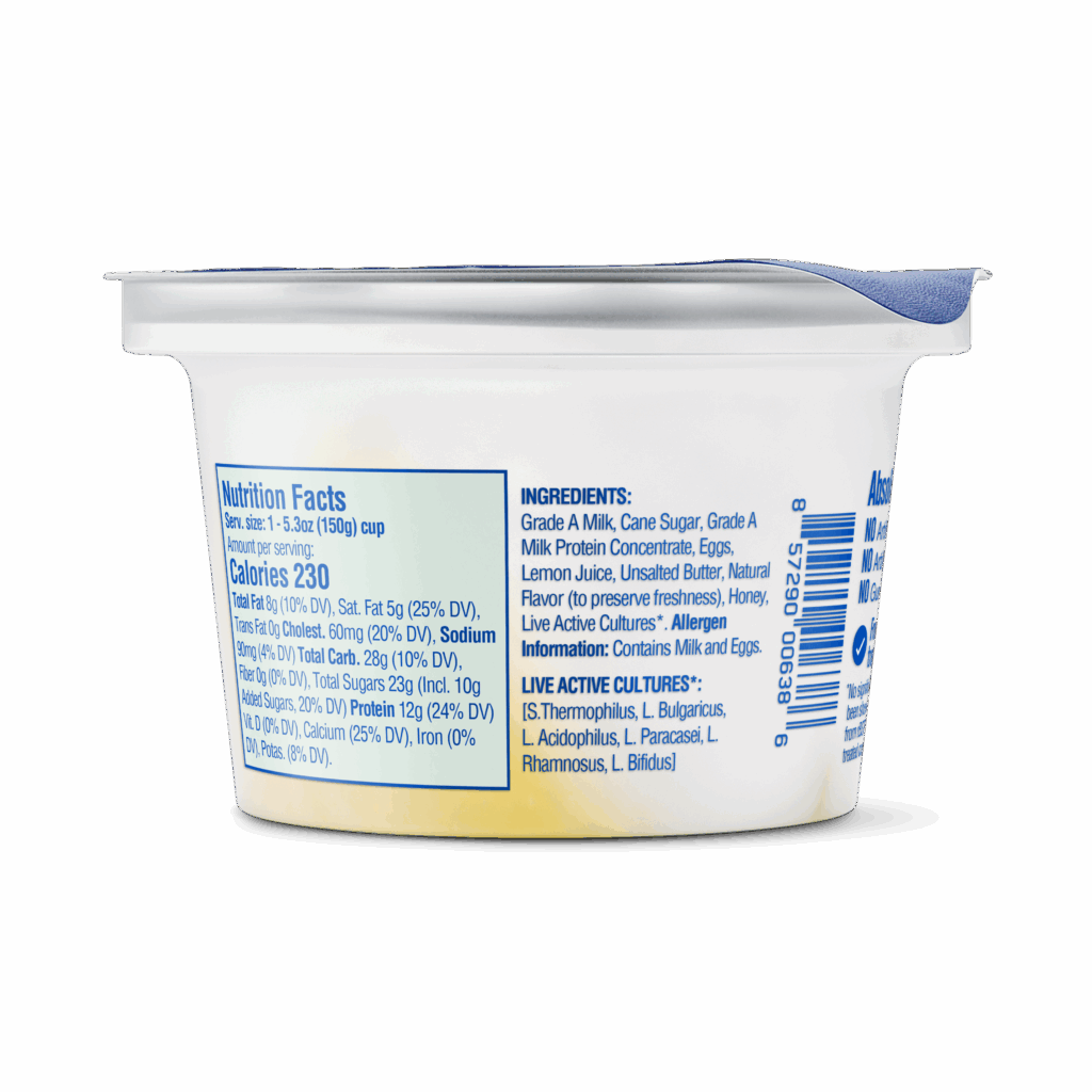 Lemon Curd - Ellenos Greek Yogurt