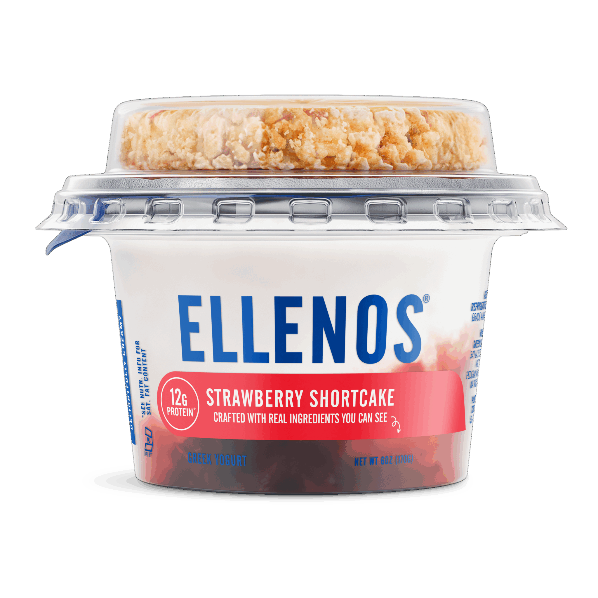 Strawberry Shortcake - Ellenos Greek Yogurt