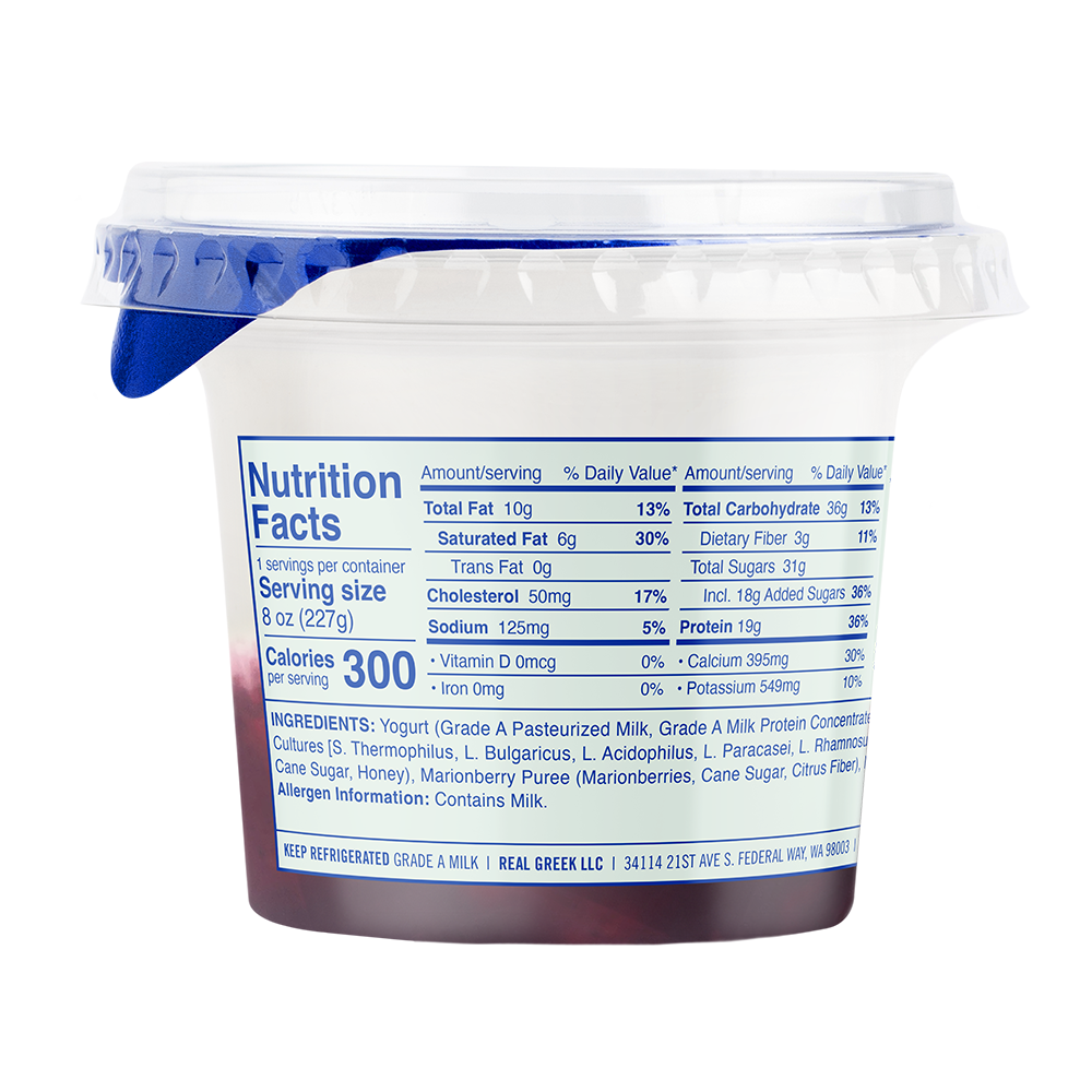 Marionberry - Ellenos Greek Yogurt