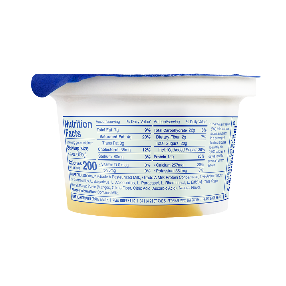 Mango - Ellenos Greek Yogurt