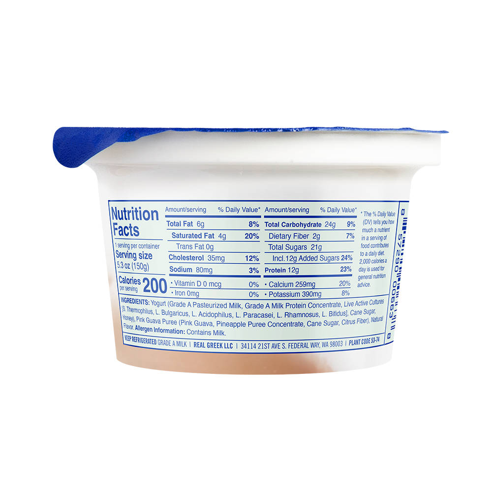 Pink Guava - Ellenos Greek Yogurt