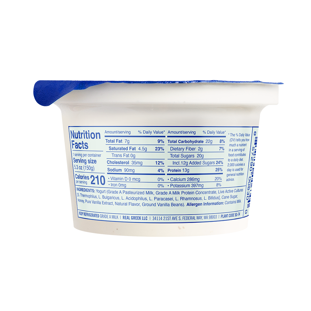 Vanilla Bean - Ellenos Greek Yogurt